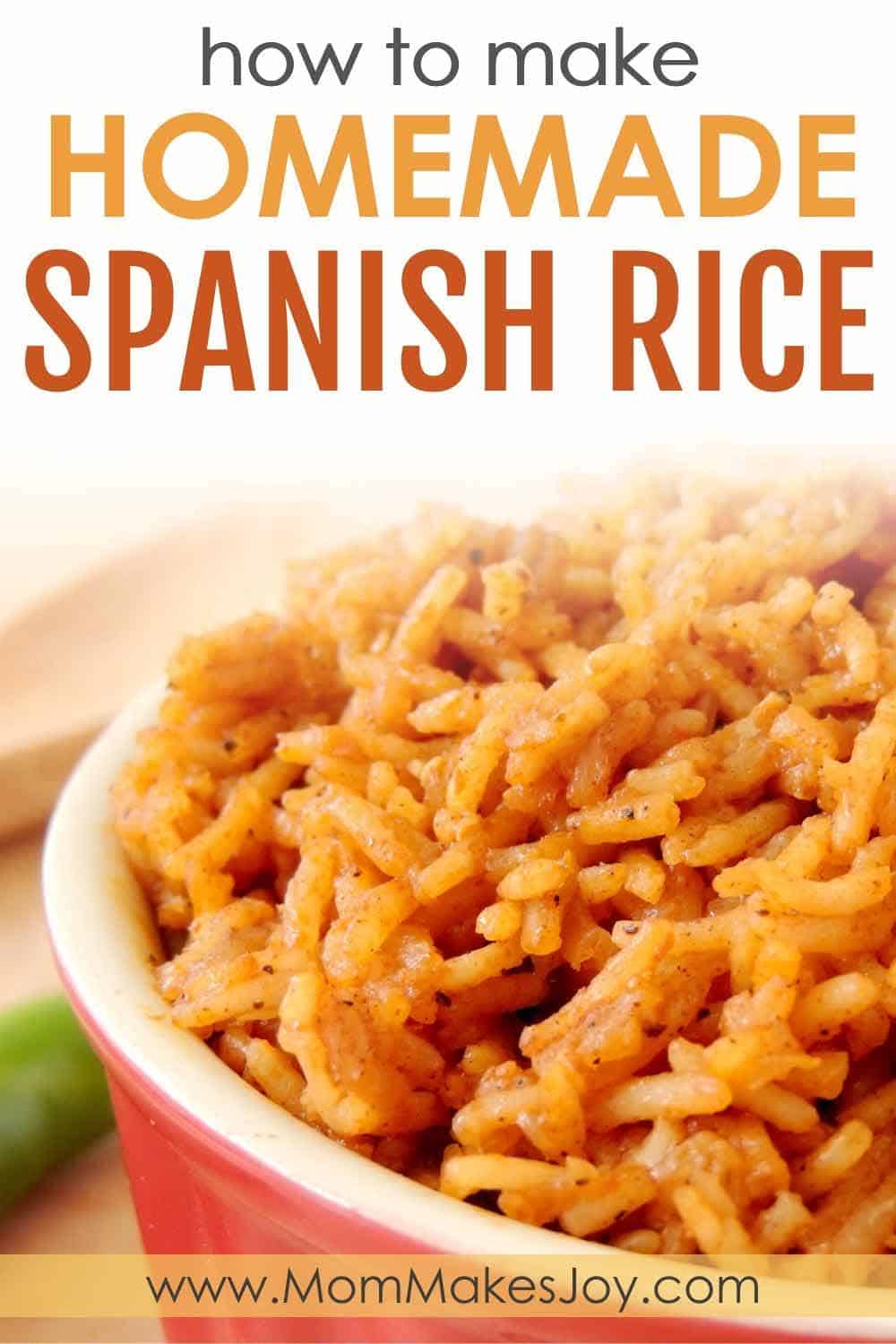 How to Make Restuarant-Style Spanish Rice - Mom Makes Joy