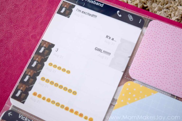 How to Make a Fabulous Baby Book in 3 Easy Steps - Mom Makes Joy