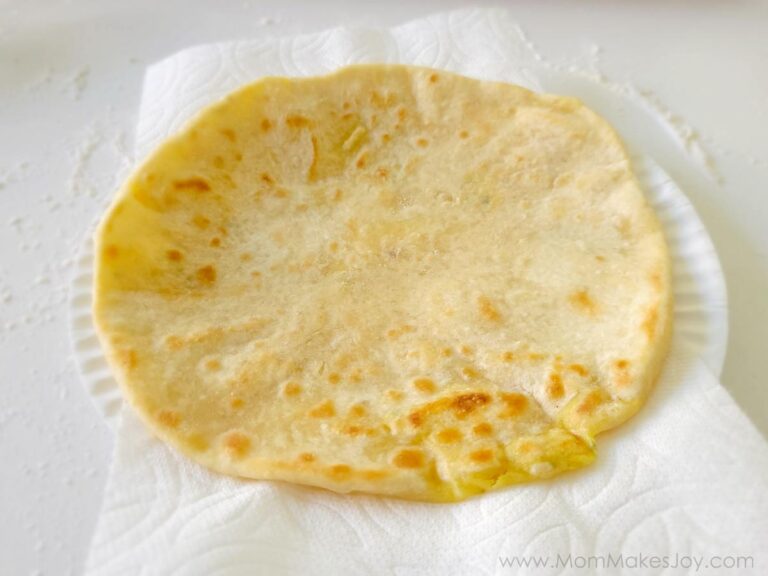 Guyanese Potato Roti (Aloo Paratha) - Mom Makes Joy